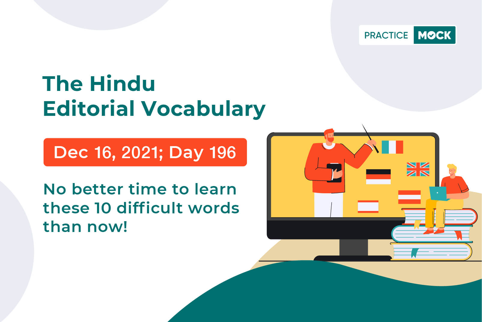 The Hindu Editorial Vocabulary– Dec 16, 2021; Day 196 - Practicemock