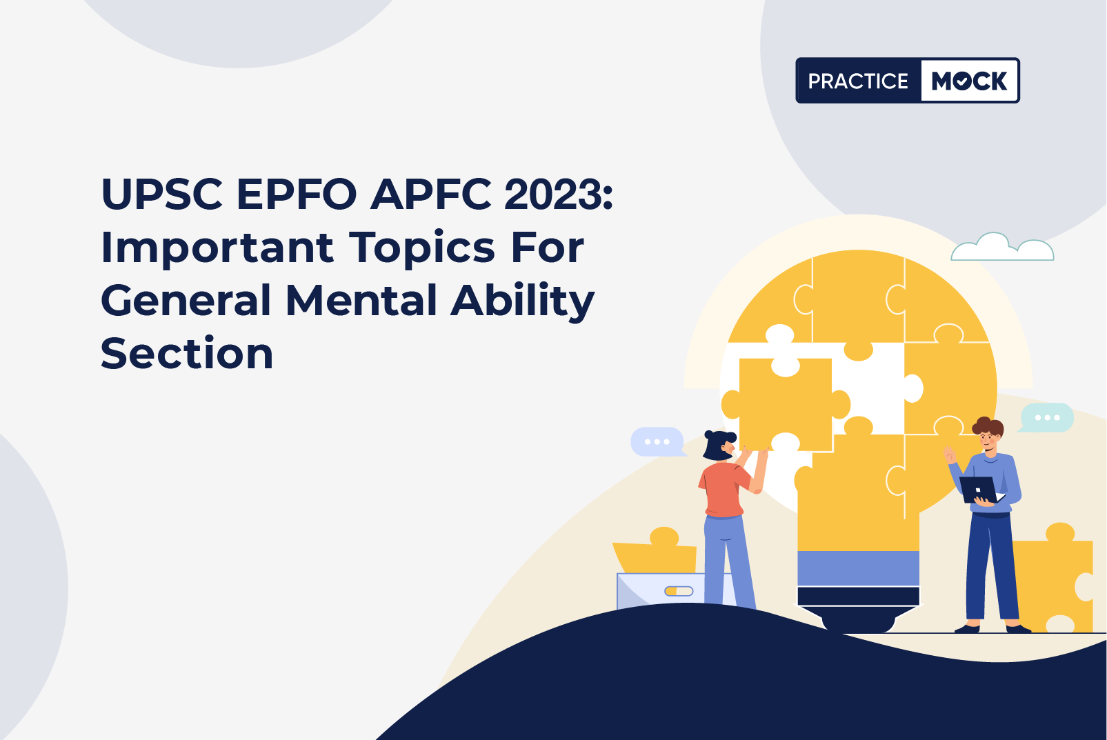UPSC EPFO APFC 2023-How to Quickly Cover General Mental Ability Section ...