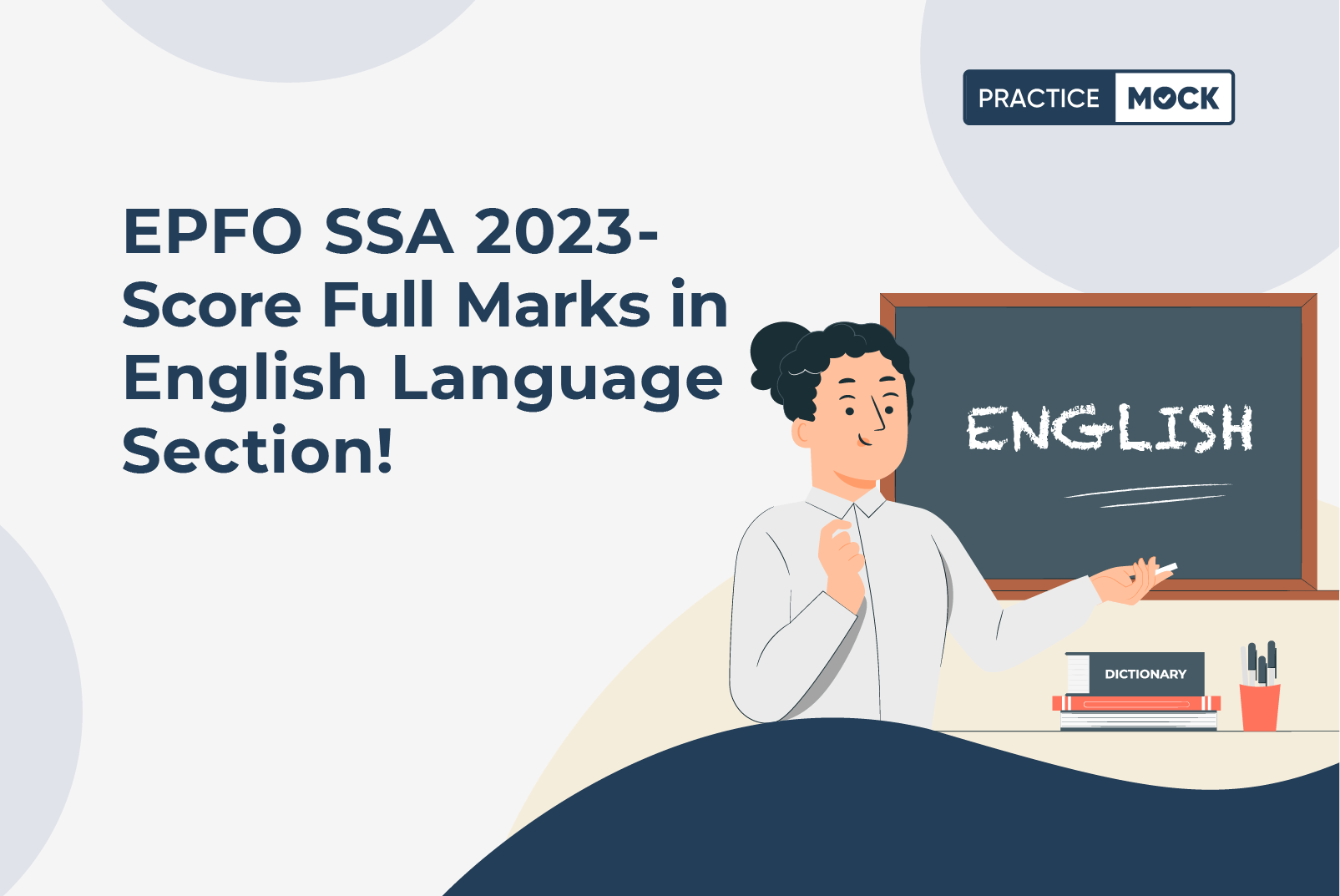 EPFO SSA 2023-English Language Strategy for Success - Practicemock