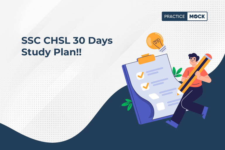 SSC CHSL 30 Days Study Plan!! - Practicemock