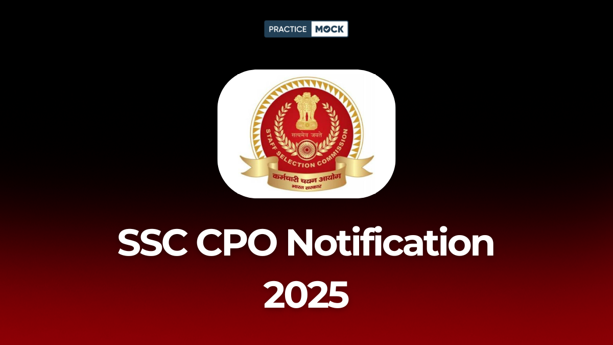 SSC CPO Notification 2025 Out for 3073 Vacancies, Check Exam Date