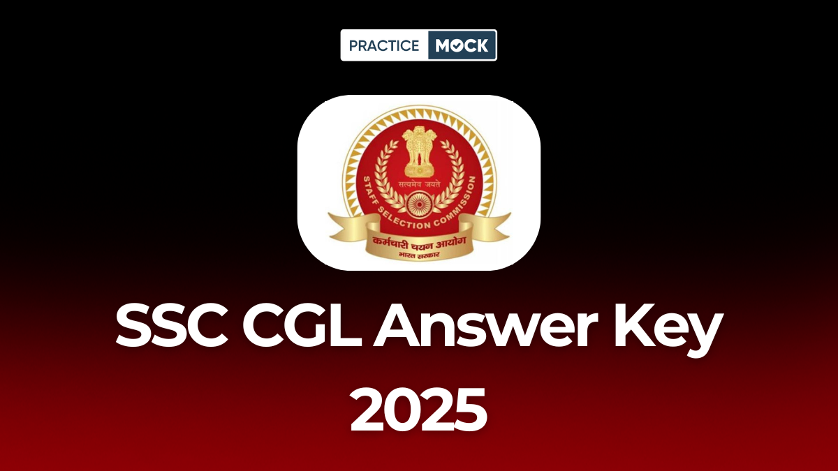 SSC CGL Tier 1 Answer Key 2025 Out: Download Response Sheet PDF