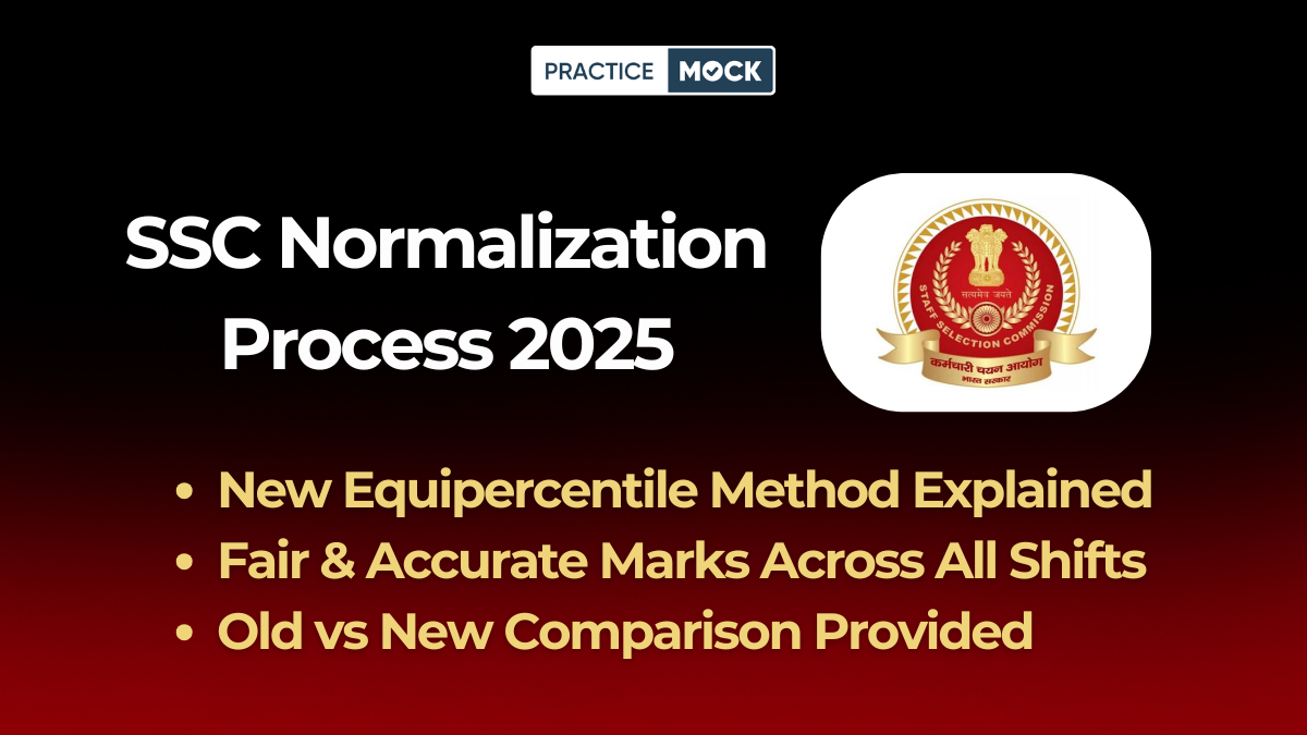 SSC Exam Normalization Process 2025, What Changed and How It Works