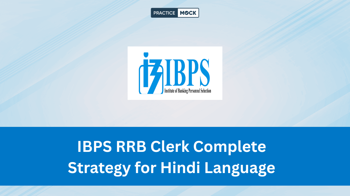 IBPS RRB Clerk Complete Strategy for Hindi Language