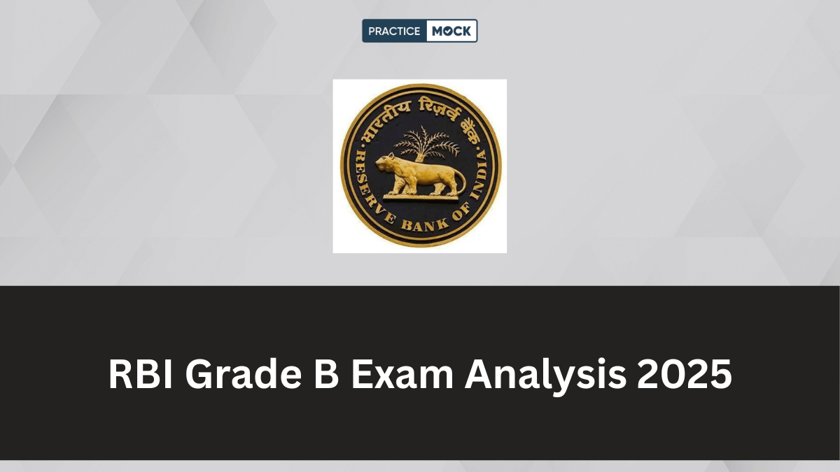 RBI Grade B Exam Analysis 2025 Shift 1, Difficulty Level, Key Questions ...