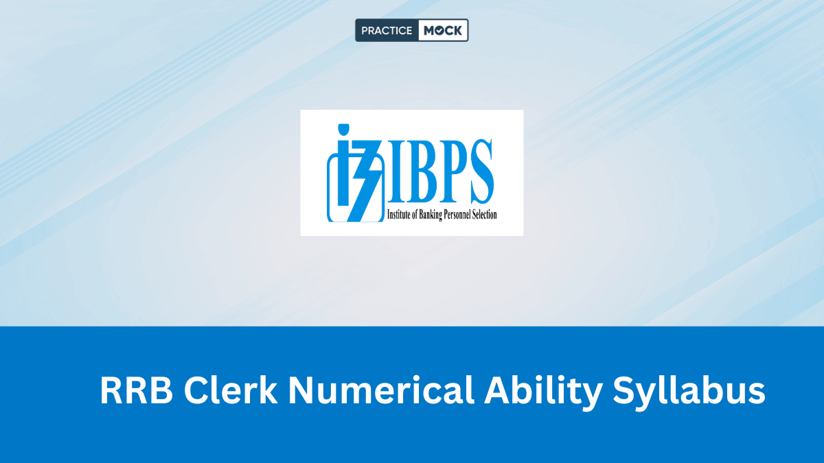 RRB Clerk Numerical Ability Syllabus