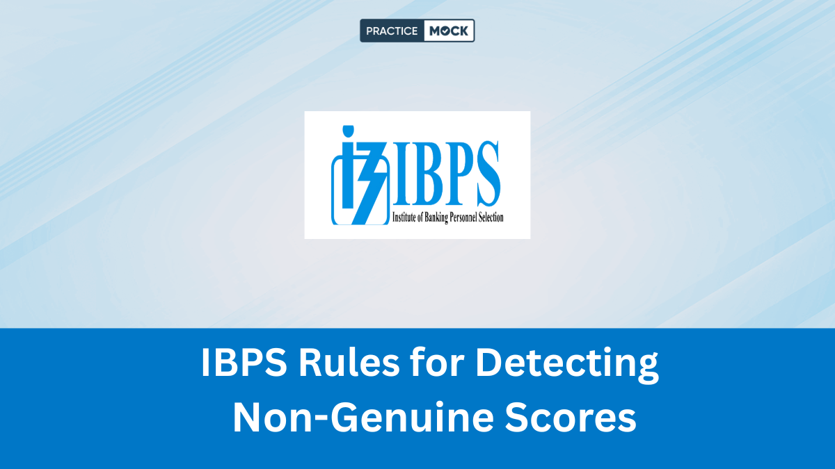 IBPS Rules for Detecting Non-Genuine Scores