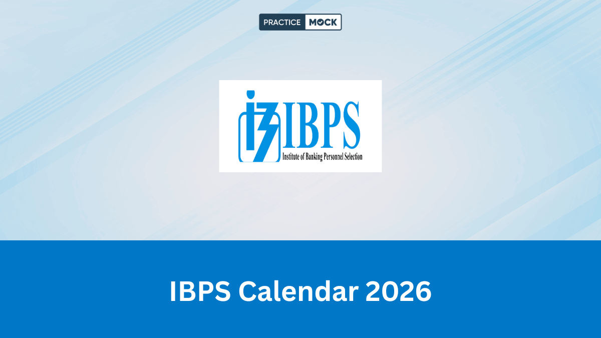 IBPS Calendar 2025-26, Download New Bank Exam Calendar PDF